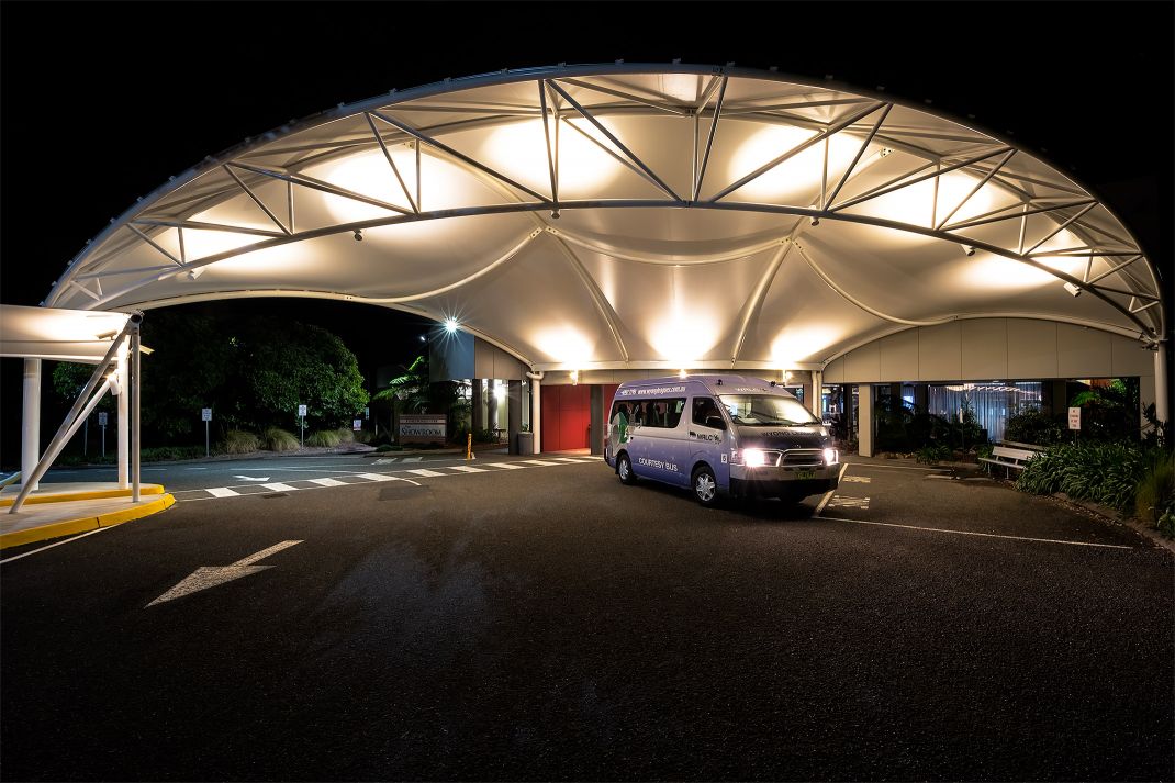 Wyong Rugby League Club front entry - Rod Thomas Photography
